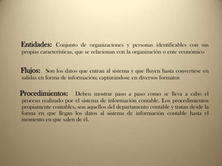 Contabilidad y Sistema de Informacion Contable | PPTX