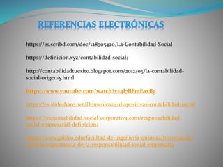 Contabilidad social | PPT
