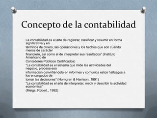 Contabilidad y sus ramas de jaime castro saucedo | PPTX