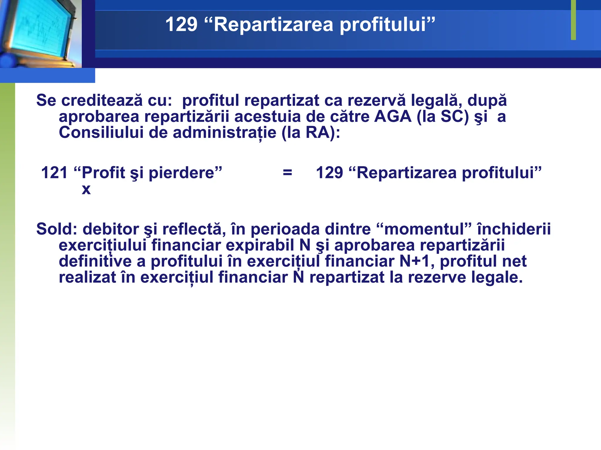 Contabilitatea capitalurilor | PPT
