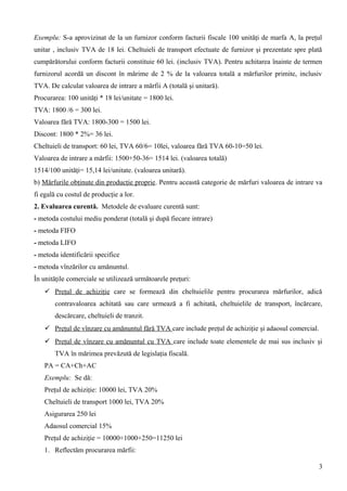 Contabilitatea în comerţ | DOC