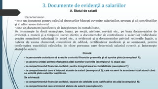 Contabilitatea salariilor | PPTX
