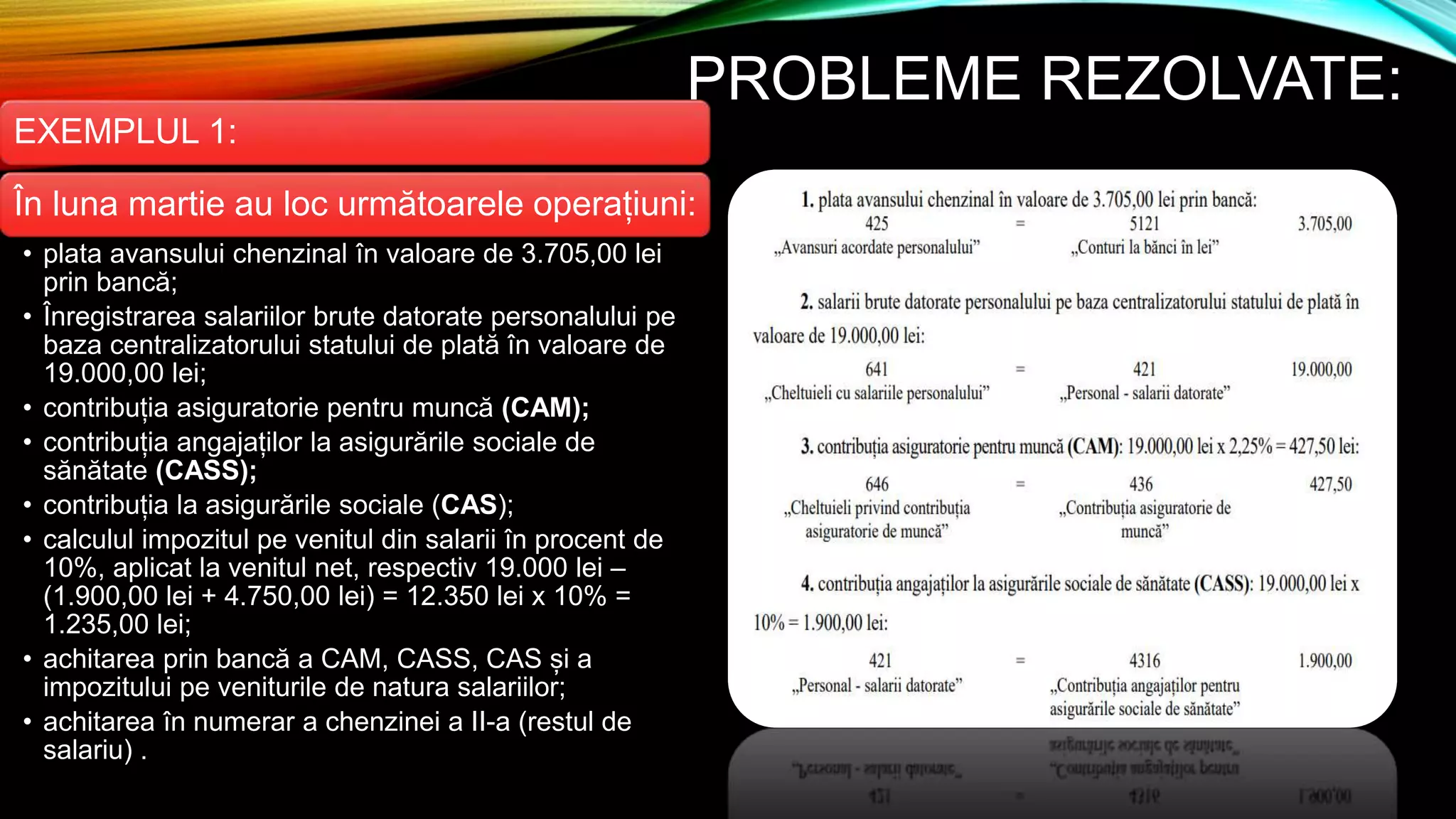 Contabilitatea salariilor 2 | PPT