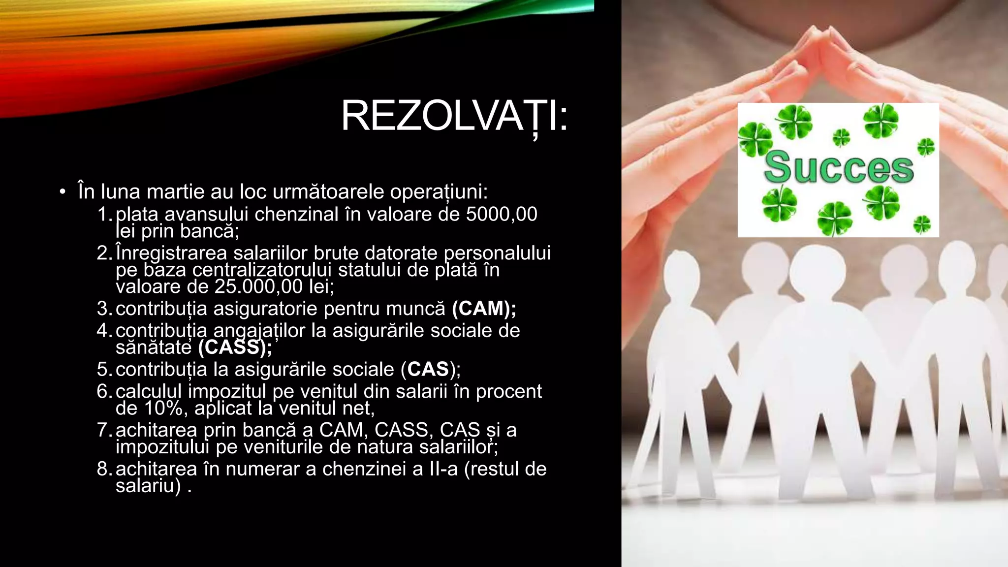 Contabilitatea salariilor 2 | PPT