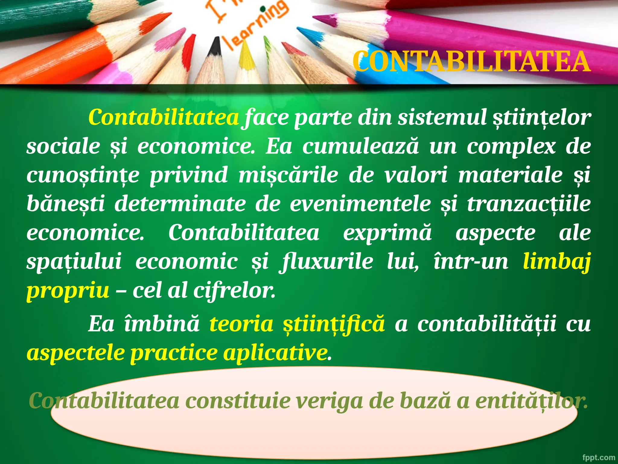 Contabilitatea si utilizatorii informatiei contabile | PPTX