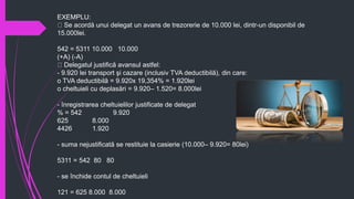 Contabilitatea trezoreriei cu numerar | PPTX