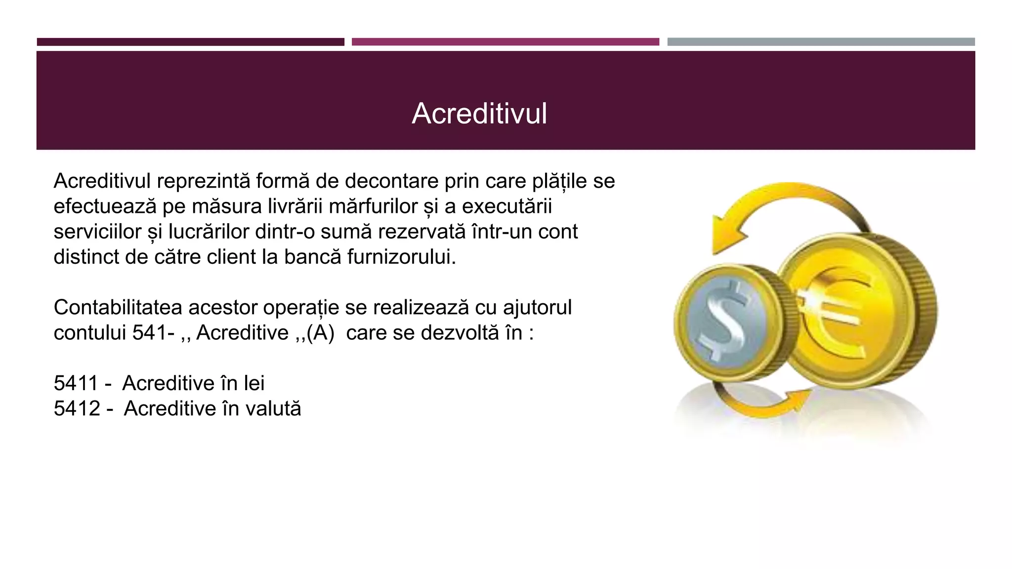 Contabilitatea trezoreriei fără numerar | PPTX