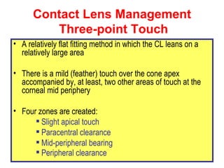 contact lenses fitting for KCN | PPT