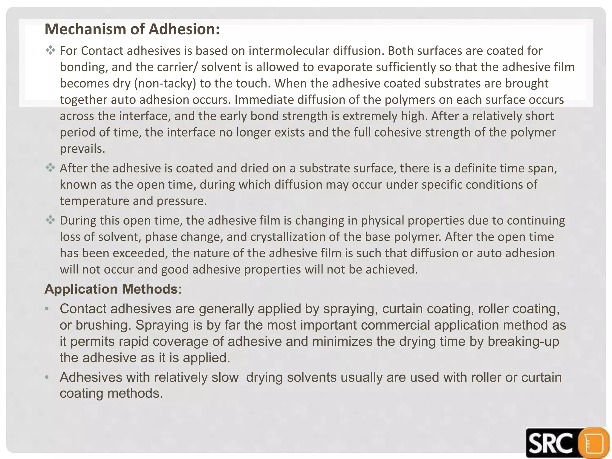 Contact adhesive | PPTX