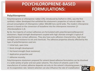 Contact adhesive | PPT