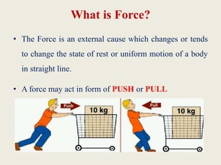 Power point presentation on Contact and non contact forces for ICSE ...
