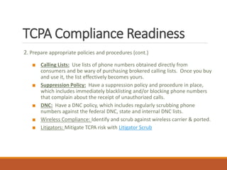 TCPA Best Practices | PPTX