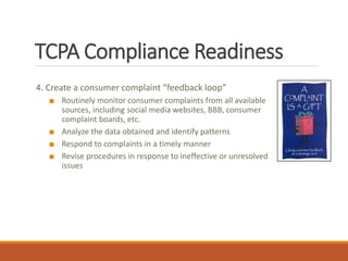 TCPA Best Practices | PPTX