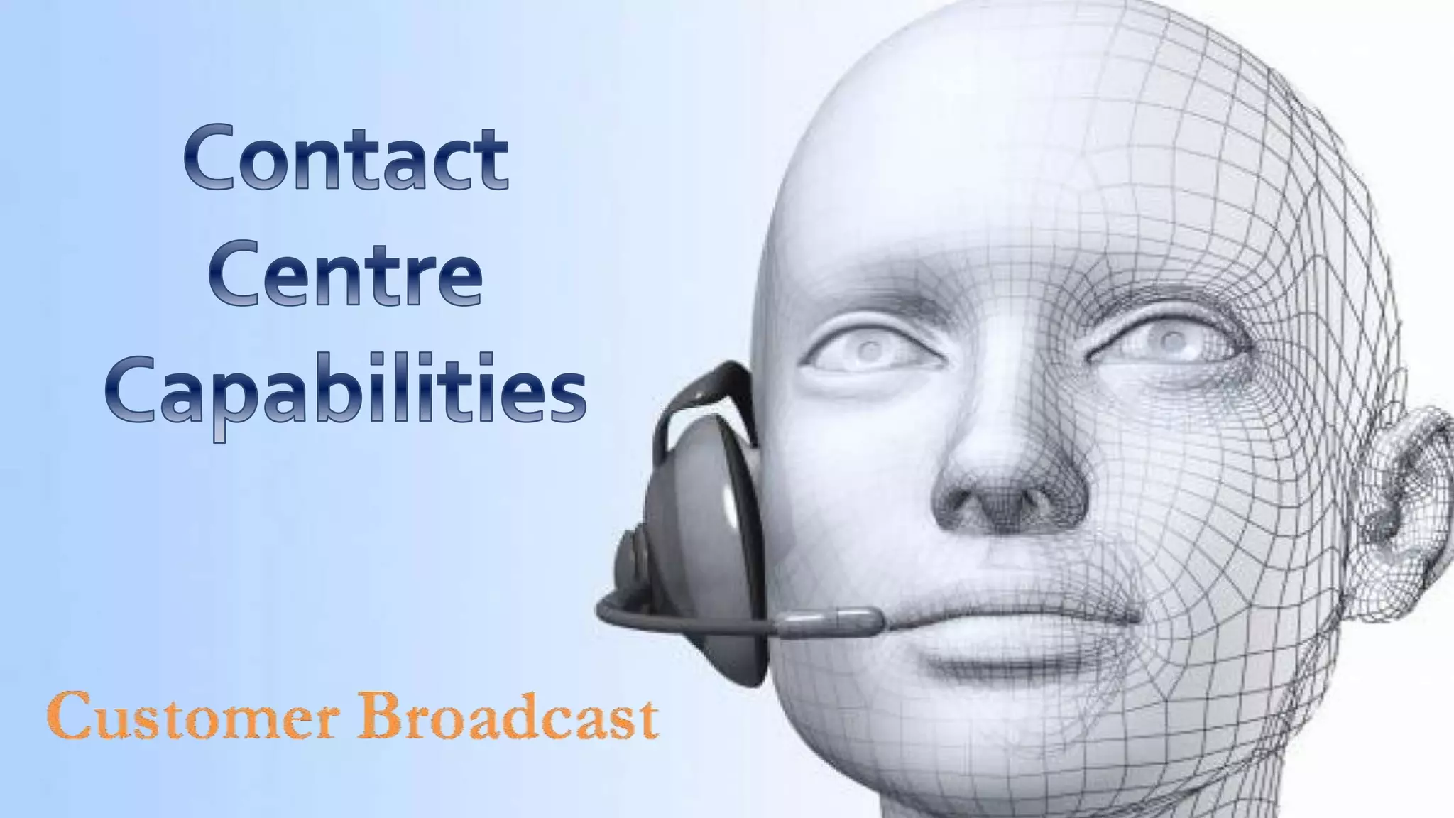 Contact Center Capabilities | PPTX