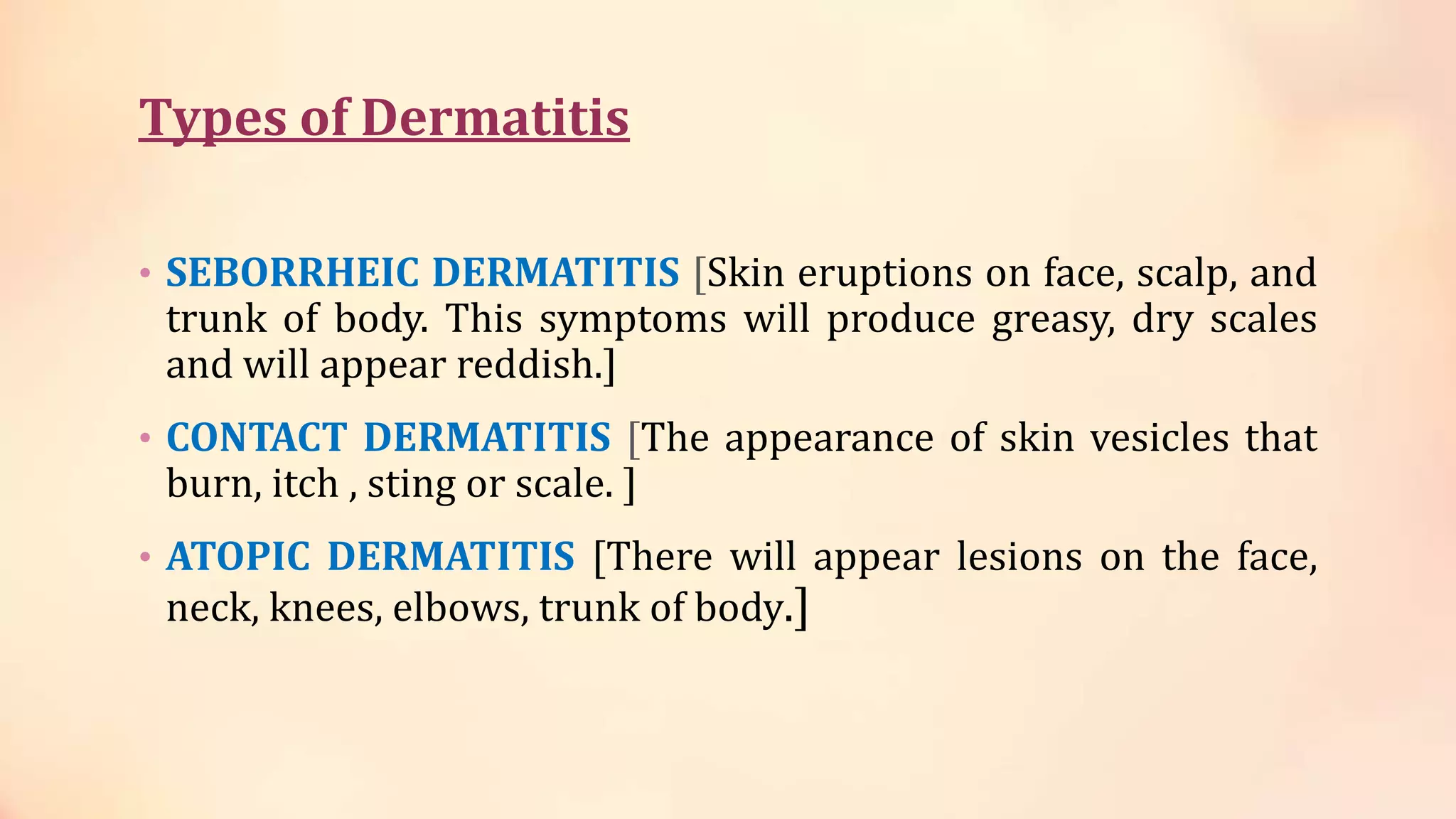 Contact dermatitis | PPTX