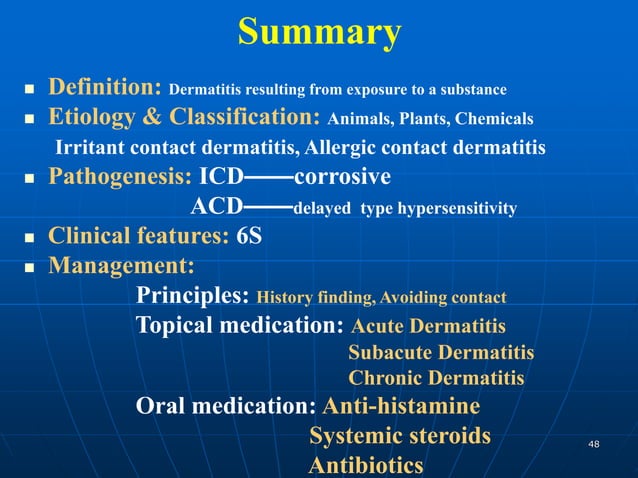 contact dermatitis in adults and children.ppt