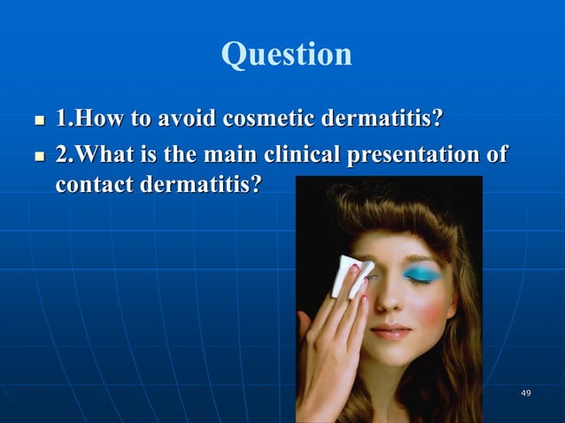 contact dermatitis in adults and children.ppt