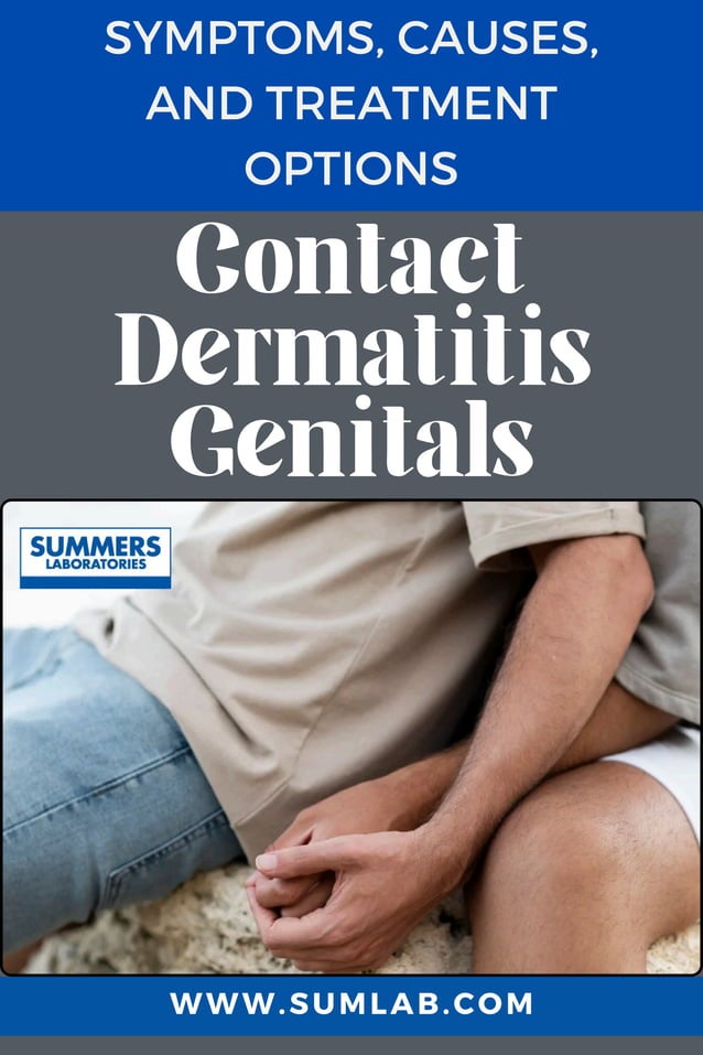 How do you treat contact dermatitis on private parts? | PDF