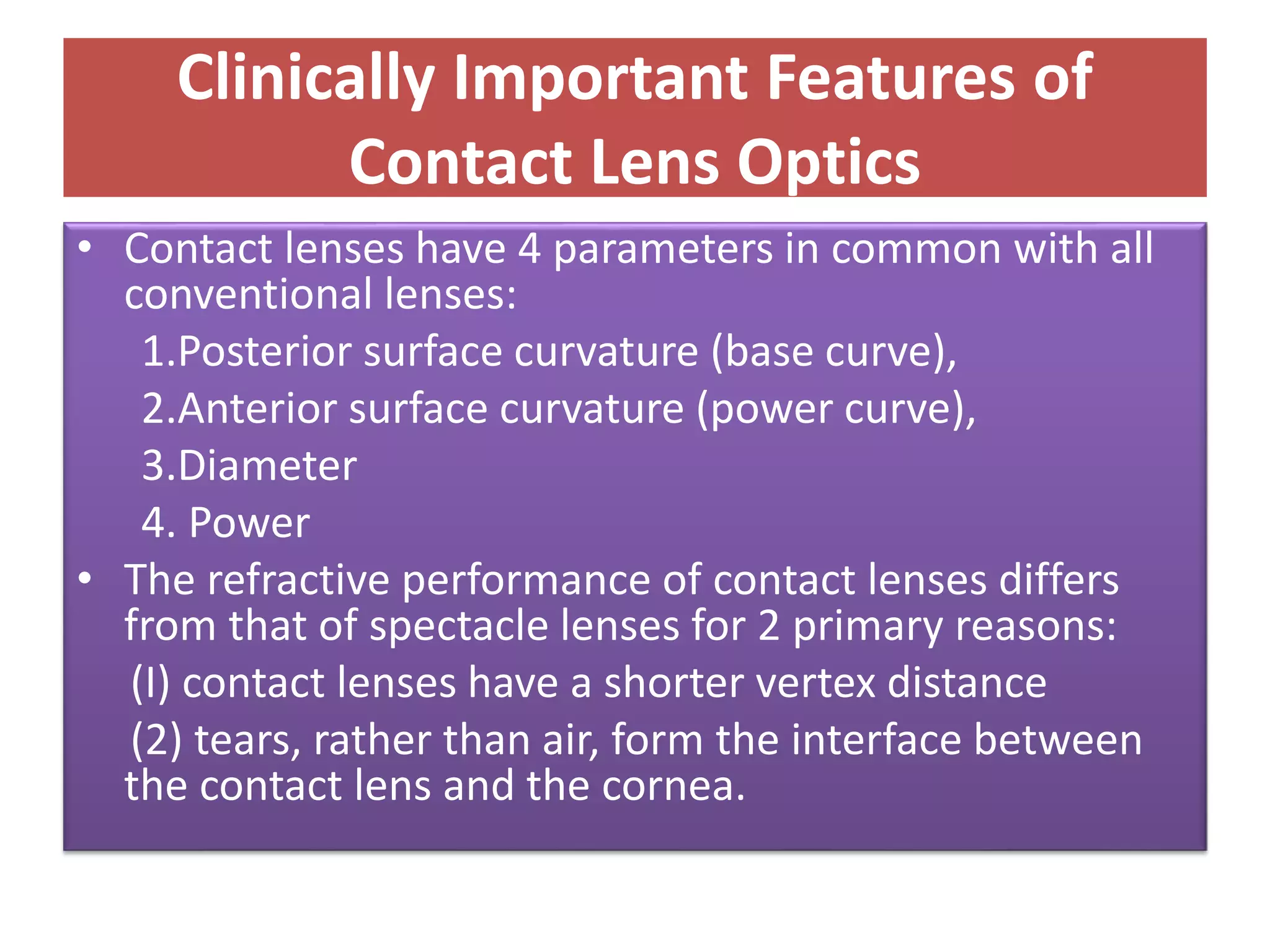 Contact lens | PPTX