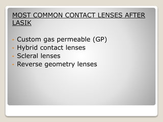 contact lens after refractive surgery.pptx