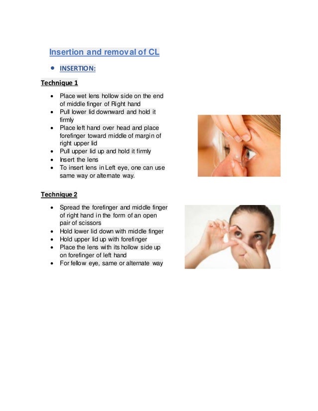 Contact Lens Deposits, Contact lens Aftercare, Overview of care and ...