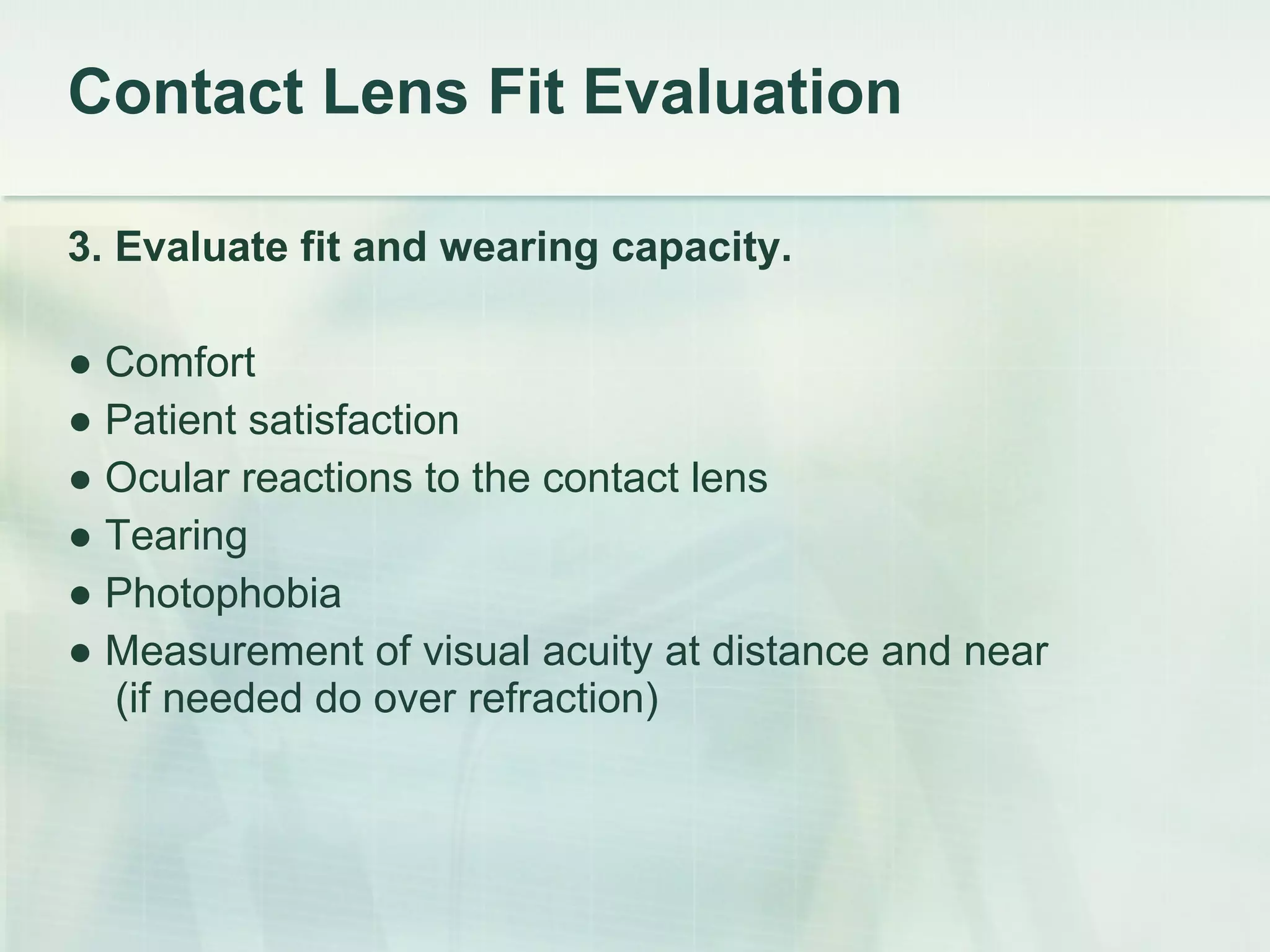 Contact Lenses | PPT
