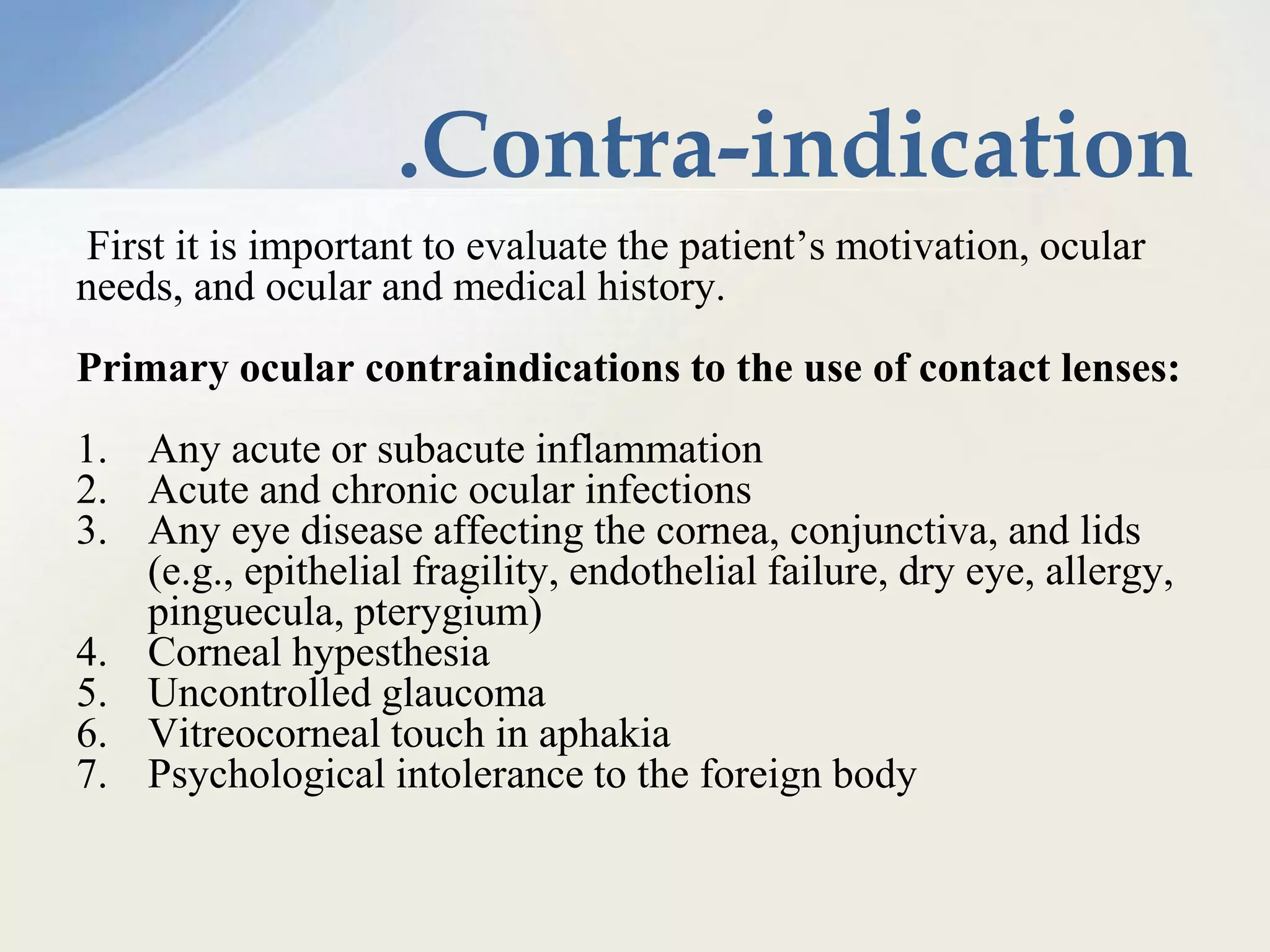 Contact lenses and Acanthamoeba Keratitis | PPTX
