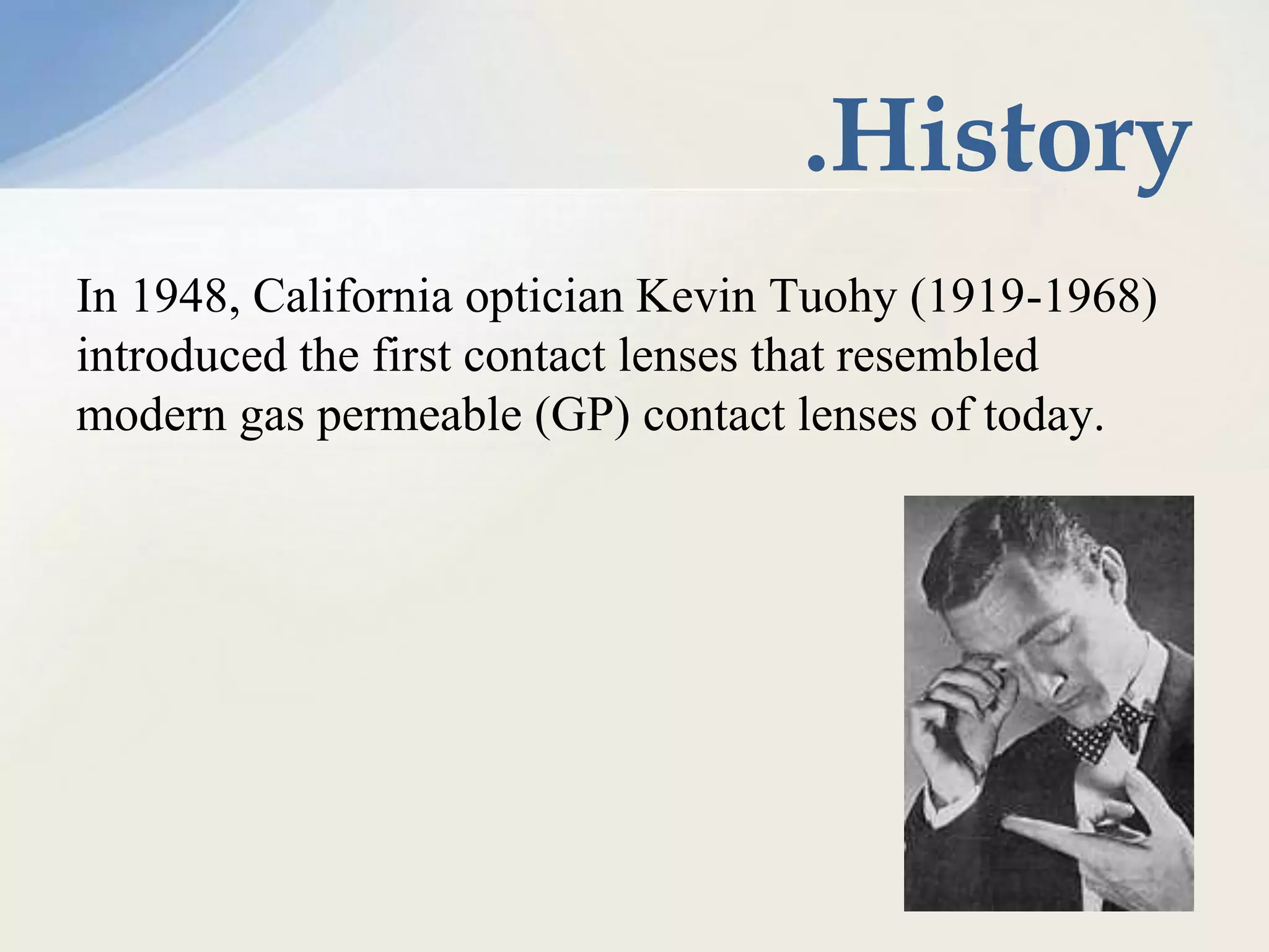 Contact lenses and Acanthamoeba Keratitis | PPTX
