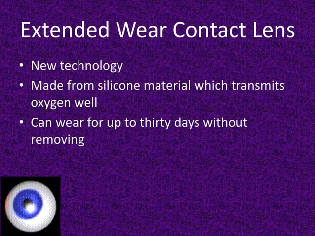 Contact lenses | PPTX | Eye and Vision Conditions | Diseases and Conditions