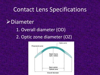 Contact lenses | PPTX | Eye and Vision Conditions | Diseases and Conditions