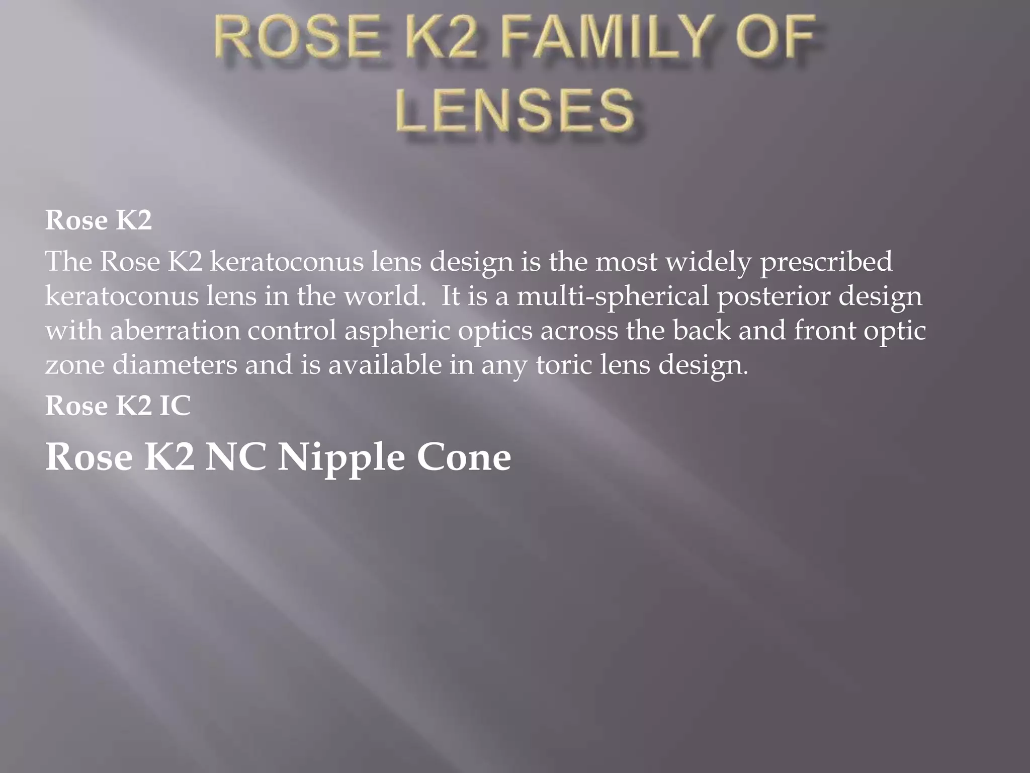 Contact lens fitting in keratoconus copy | PPTX