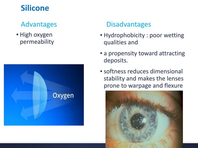 Contact lens materials and solutions | PPTX | Chemistry | Science