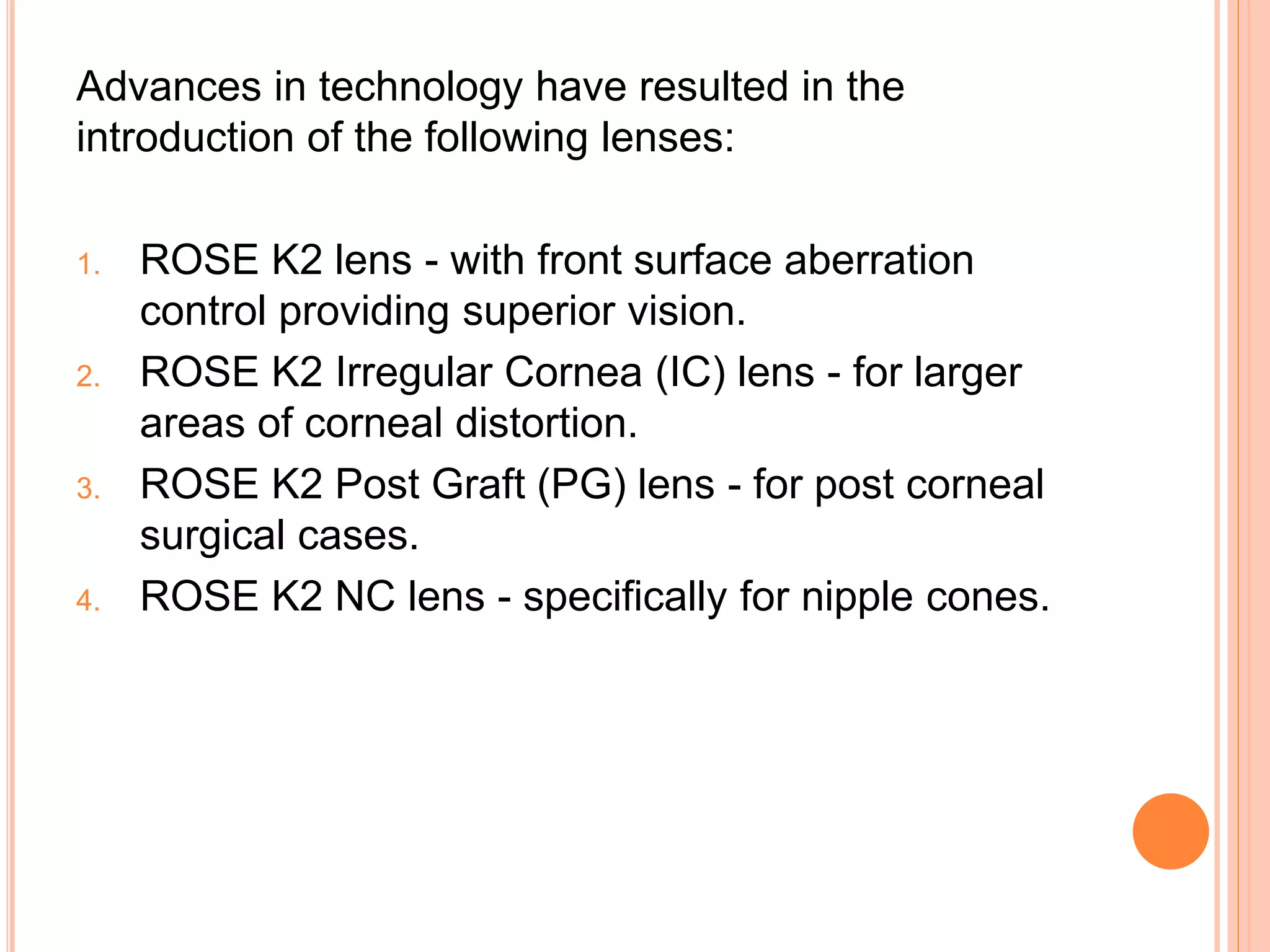 Contact Lens Options In Keratoconus Patients | PPTX