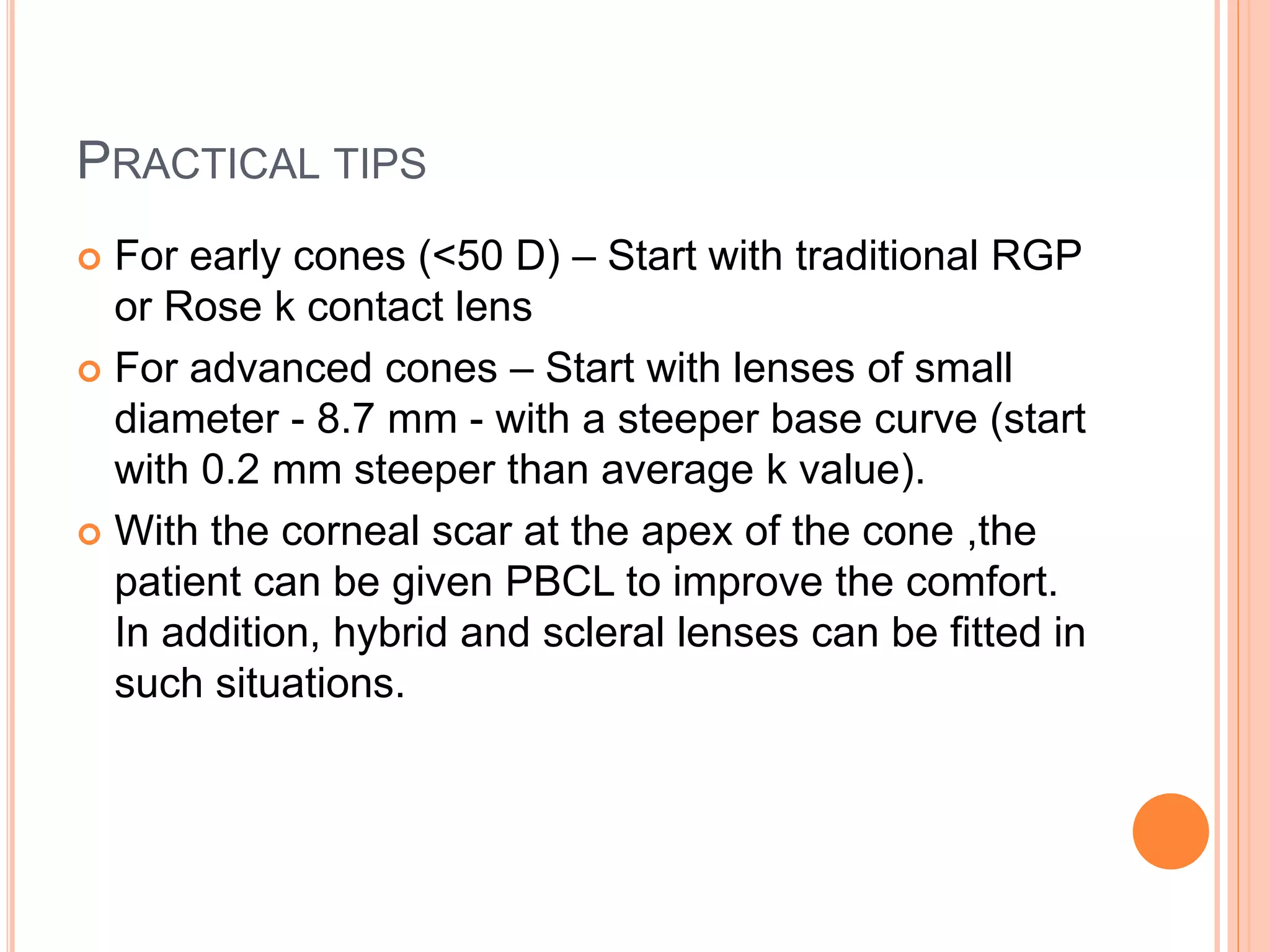 Contact Lens Options In Keratoconus Patients | PPTX
