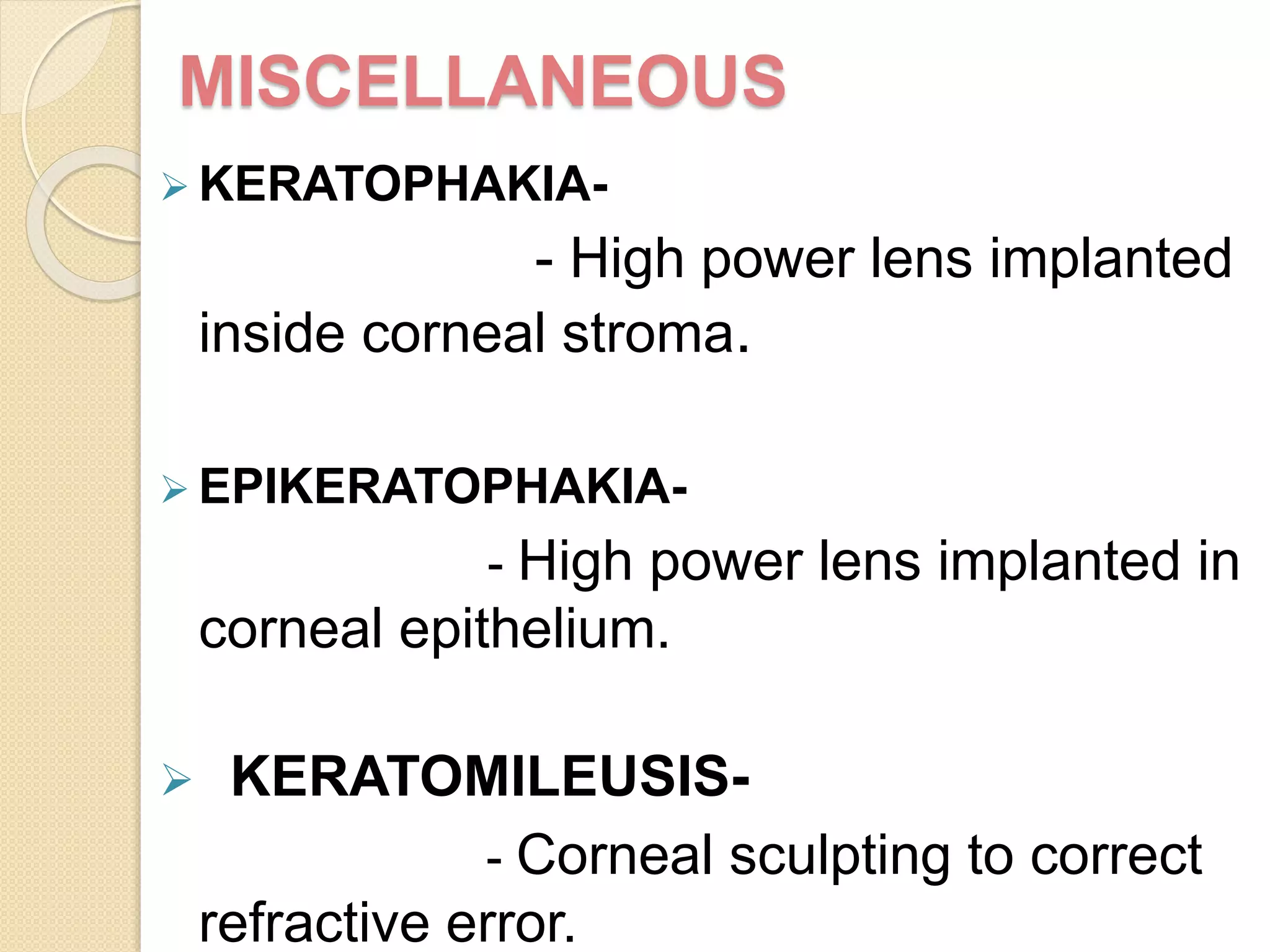 Contact lenses in Ophthalmology | PPTX