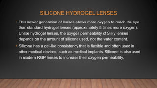 Contact lens properties and manufacturing.pptx