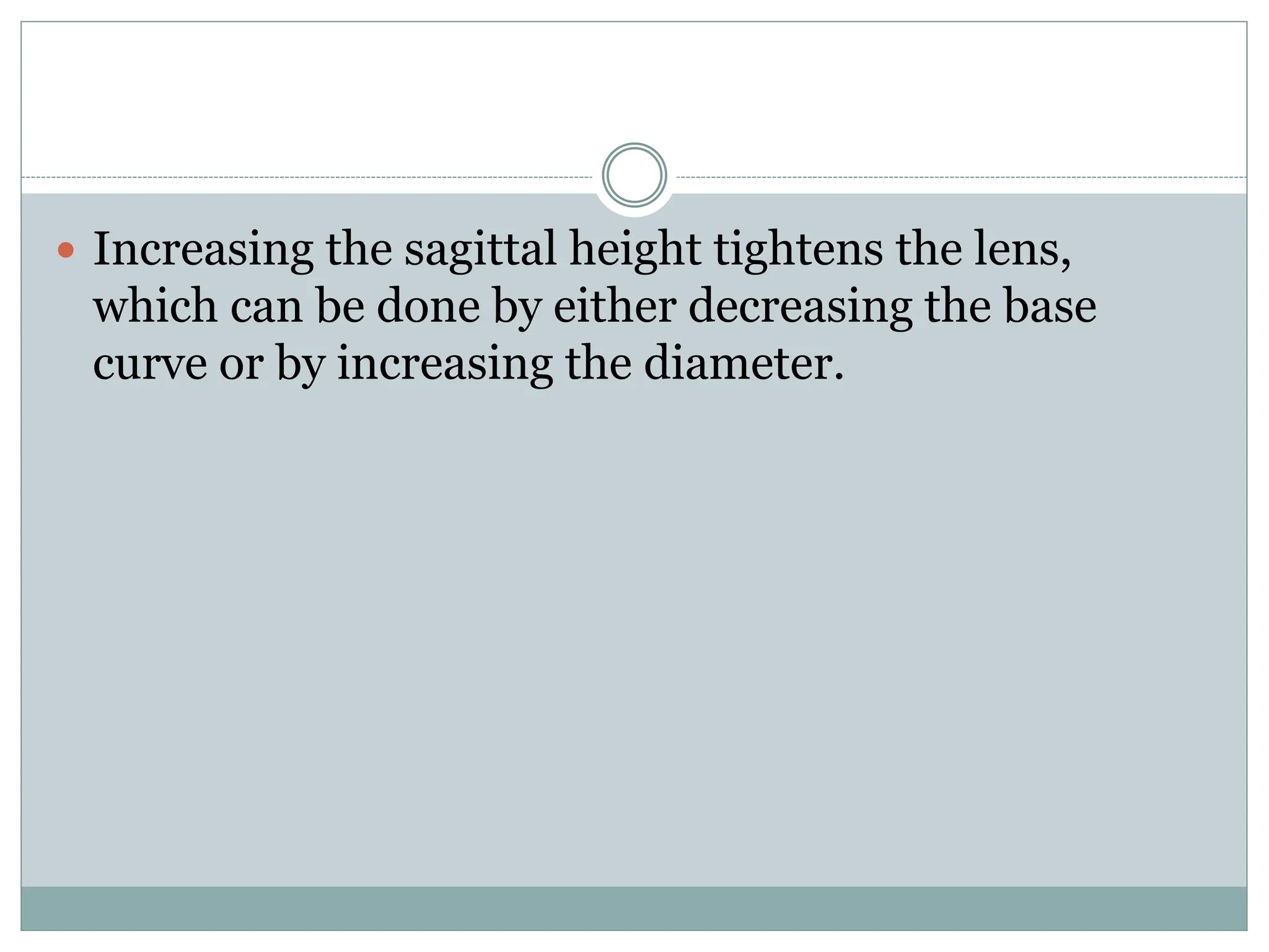 contact lens terminology some basic definitions | PPTX