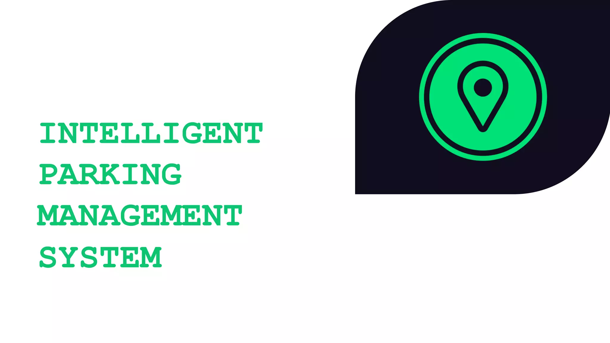 Contactless Parking System | PPTX