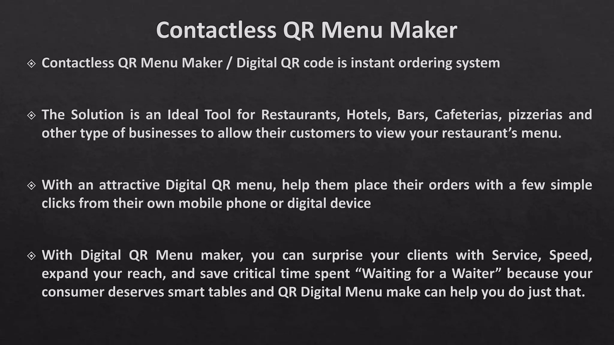 Contactless QR Menu Maker2.pptx
