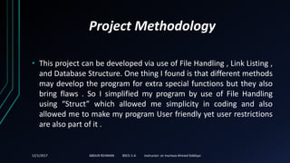 Contact management system , phone book management system | PPTX