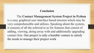 CONTACT MANAGEMENT SYSTEM PPT.pptx