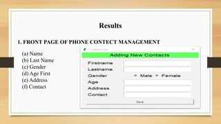 CONTACT MANAGEMENT SYSTEM PPT.pptx