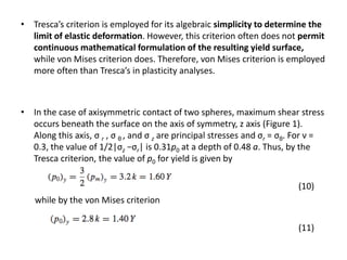 Contact mechanics unit3 | PPTX