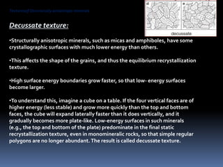 Contact metamorpic textures | PPTX