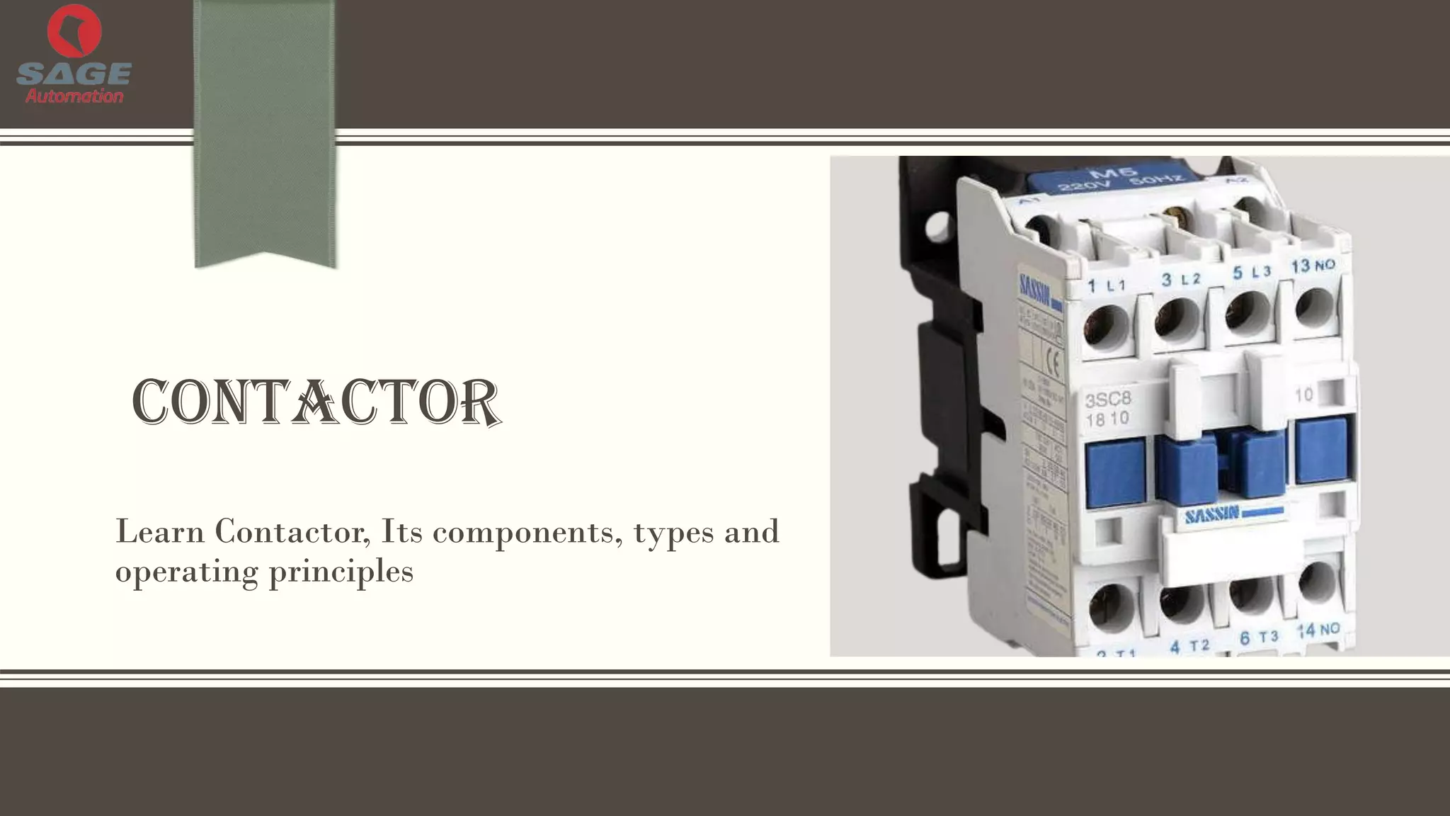 What is a Contactor? | PDF