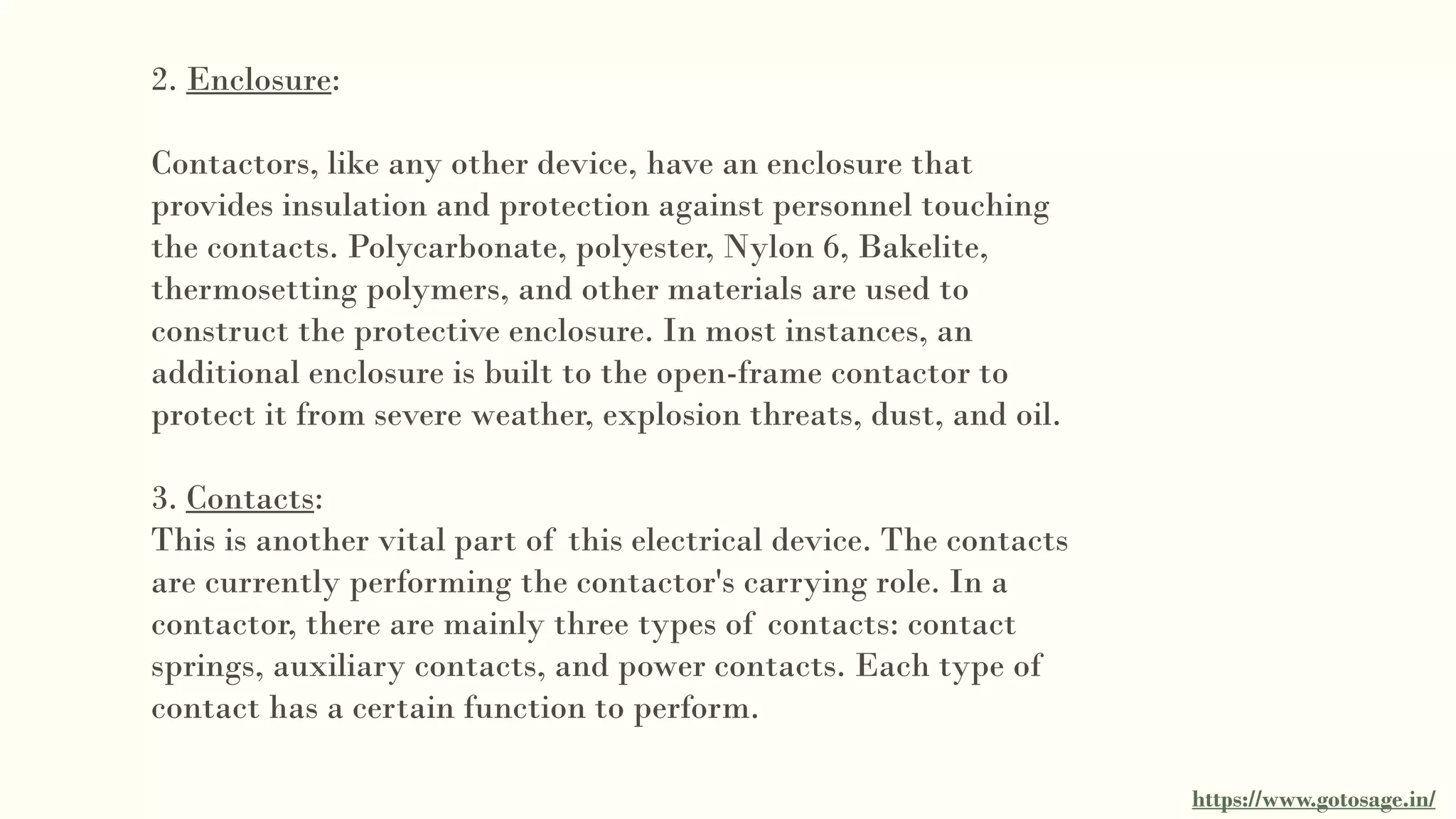 What is a Contactor? | PDF