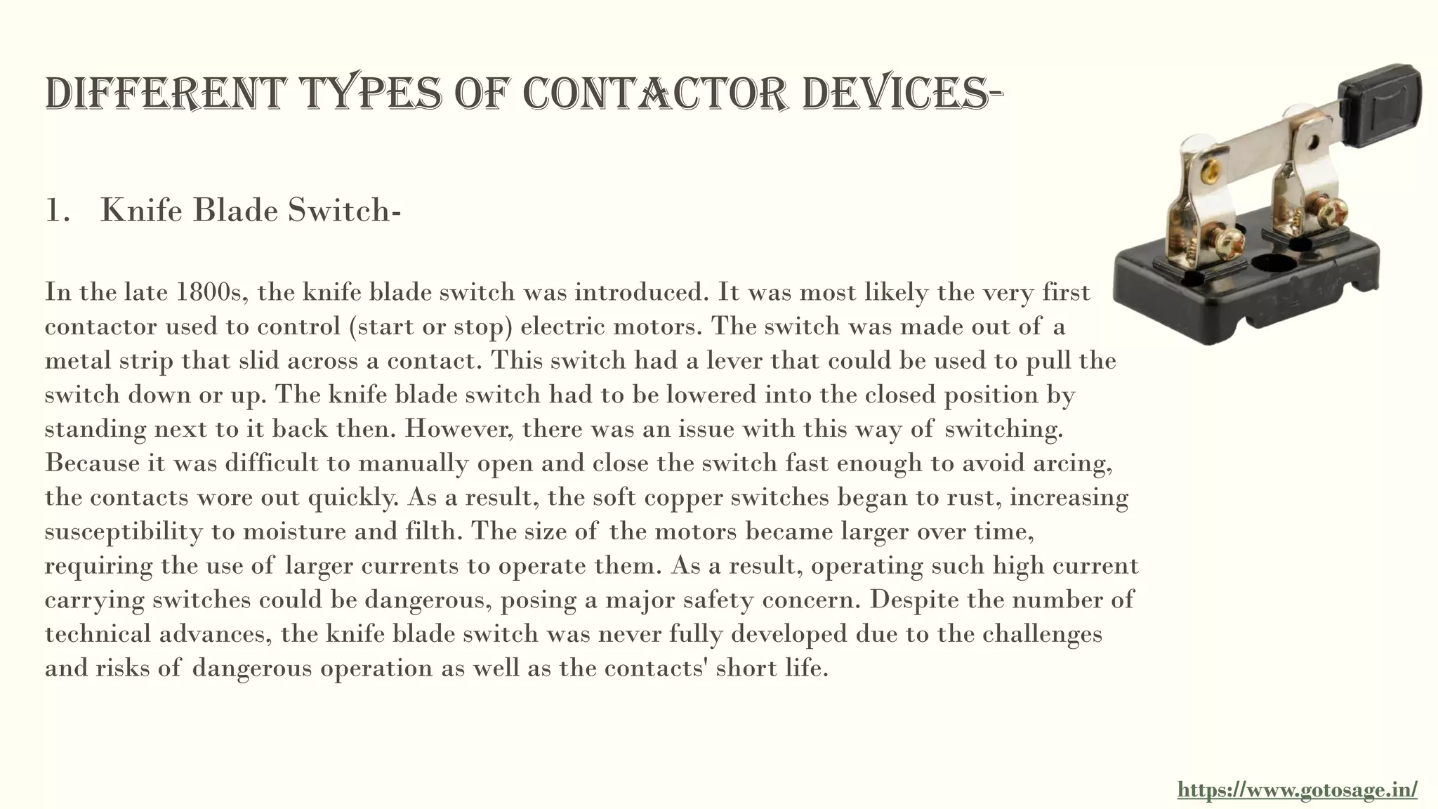 What is a Contactor? | PDF