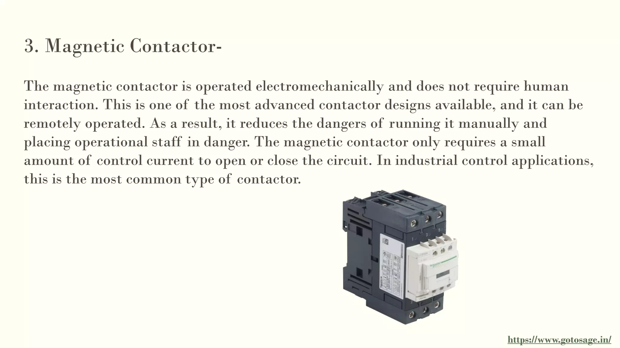 What is a Contactor? | PDF