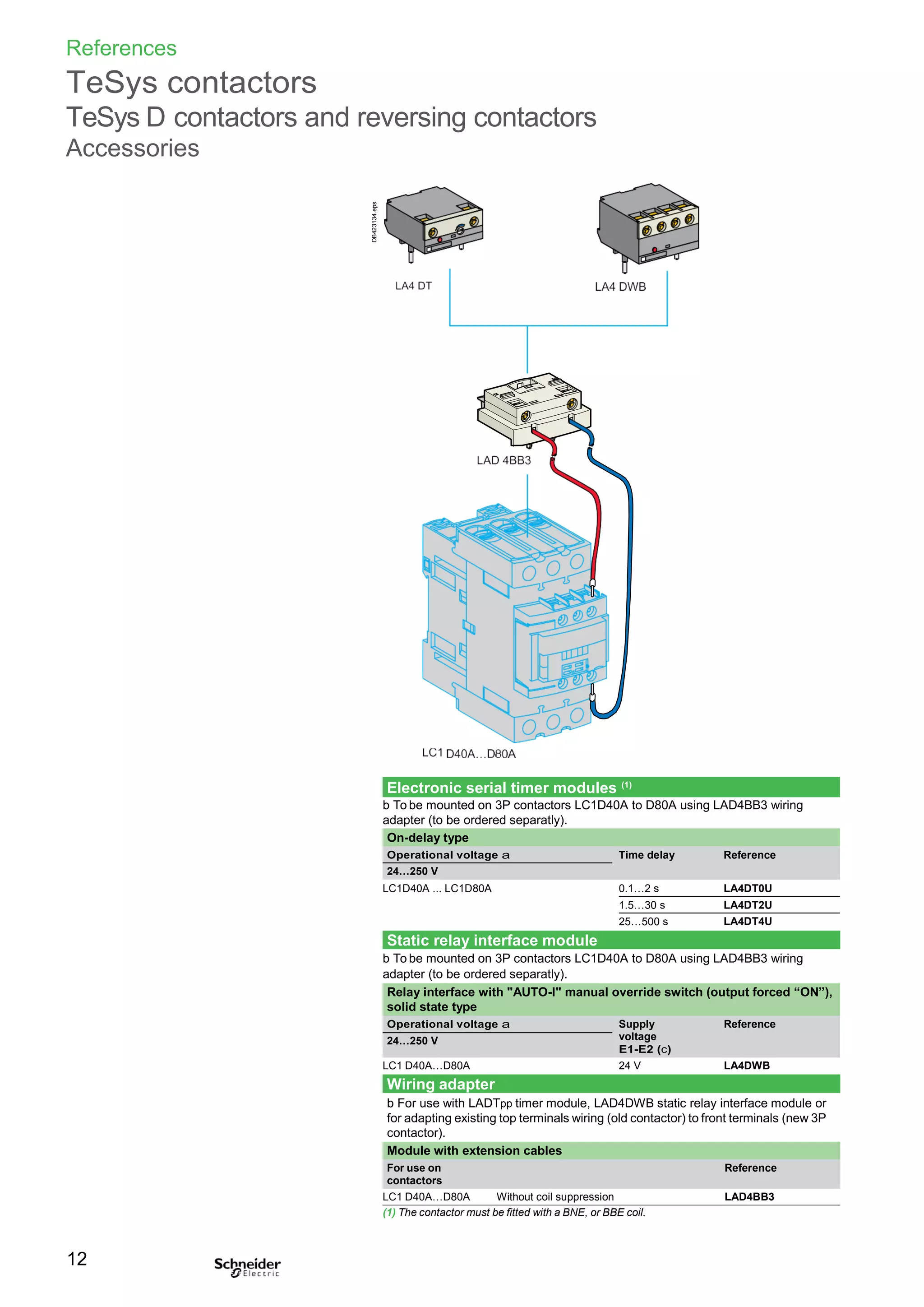 Contactor lc1d schneider | PDF