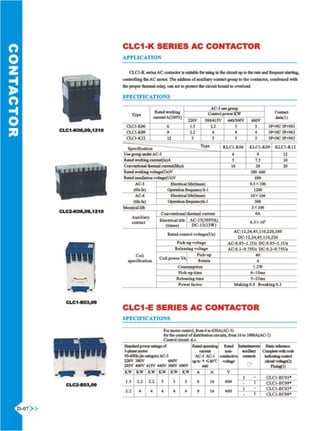 Contactors | PDF
